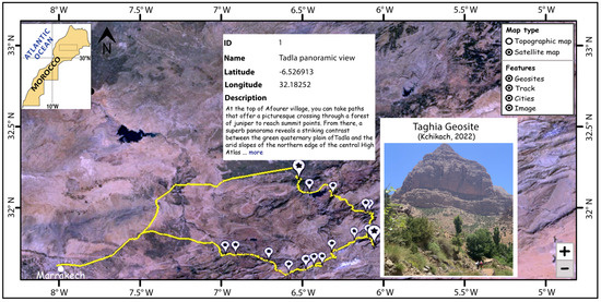Digital Promotion of Geoheritage along a Tourist Route in M’Goun UNESCO ...