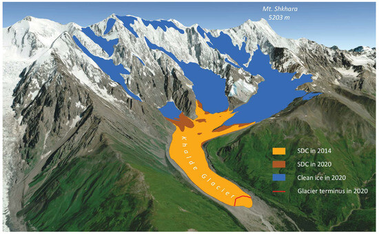 Mapping of Supra-Glacial Debris Cover in the Greater Caucasus: A Semi ...