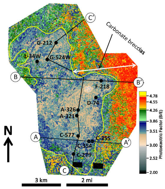 Photoelectric Factor Characterization of a Mixed Carbonate and ...