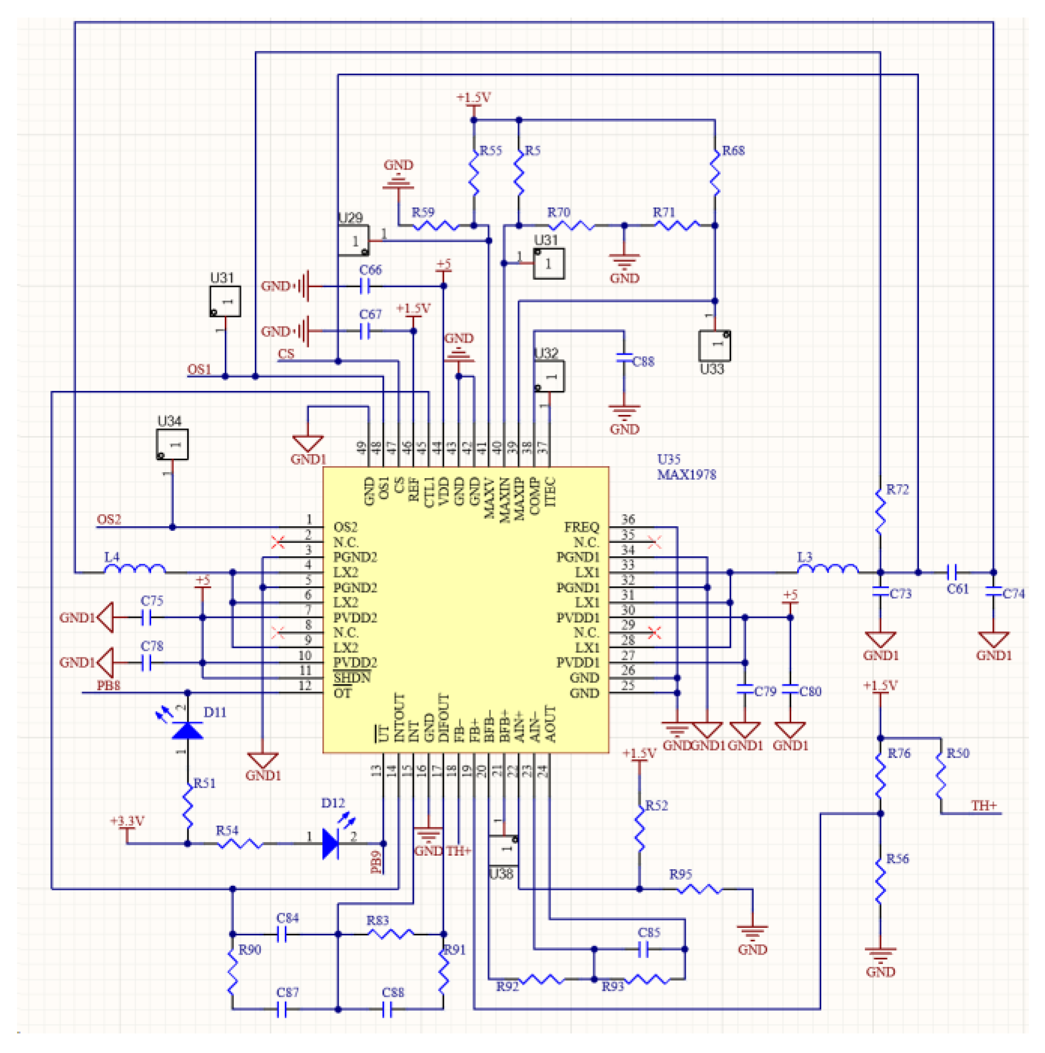 Design of Control Circuit for Tunable Semiconductor Laser for Fiber Sensing