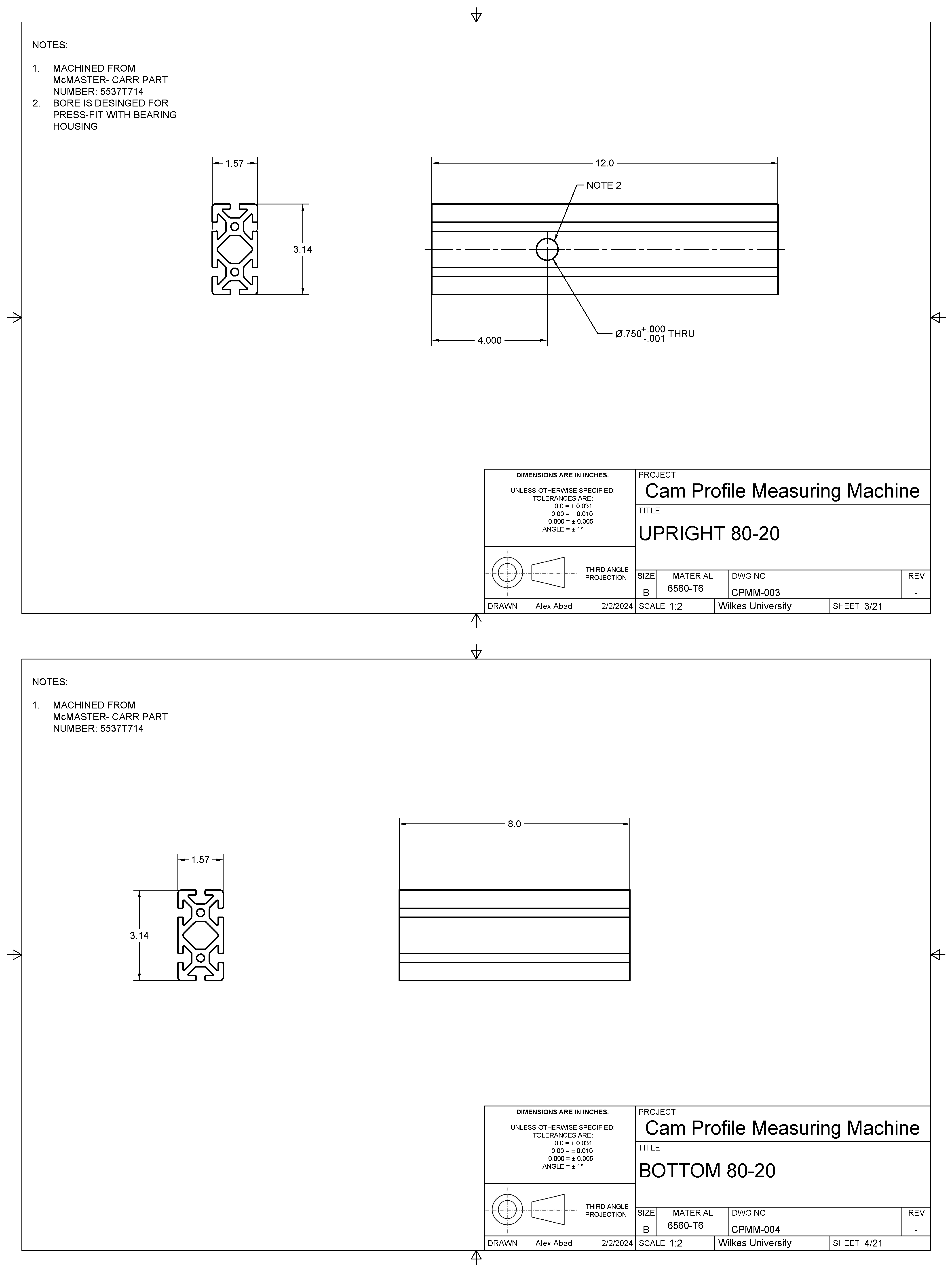 Designing a Laboratory Cam Profile Measuring Machine to Validate ...