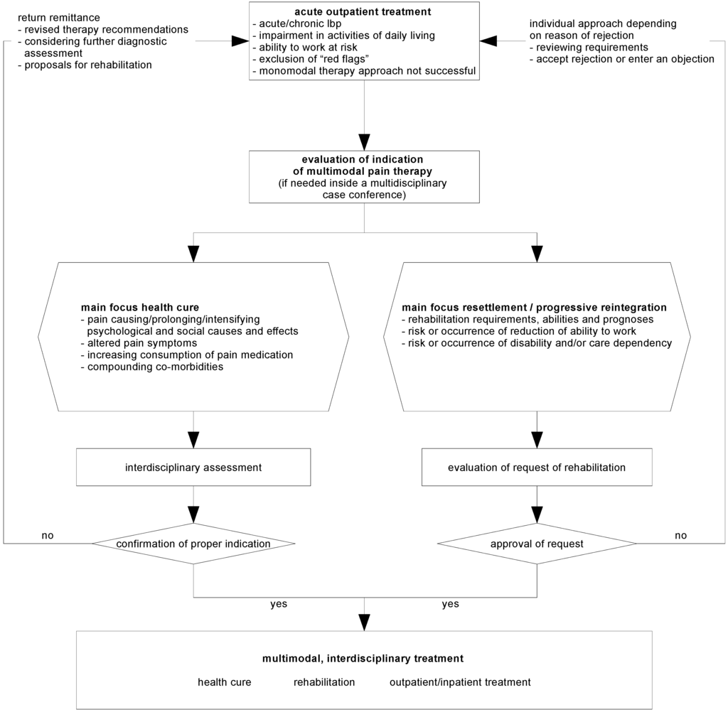 Treatment of Lower Back Pain—The Gap between Guideline-Based Treatment ...