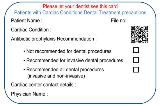 Smart-Card Technology for the Dental Management of Medically Complex ...