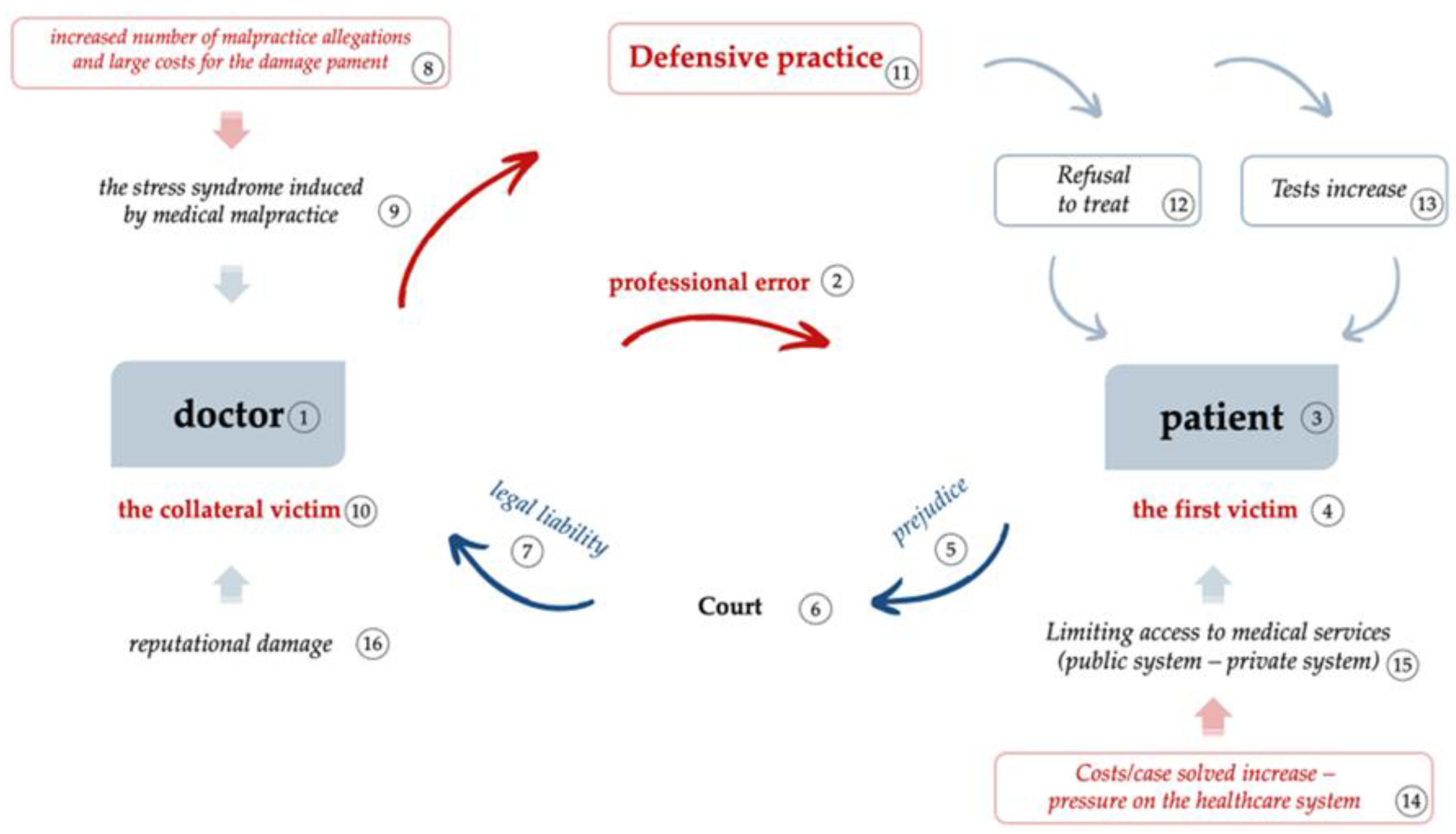 Healthcare | Free Full-Text | Collateral Victims of Defensive Medical ...