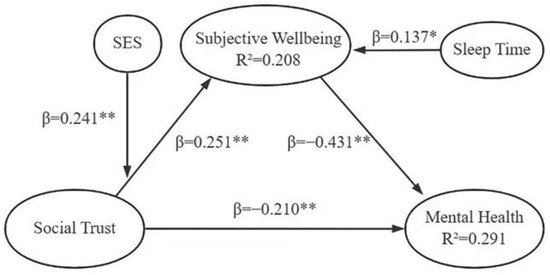 The Role of Subjective Wellbeing in Mediating Social Trust to the ...