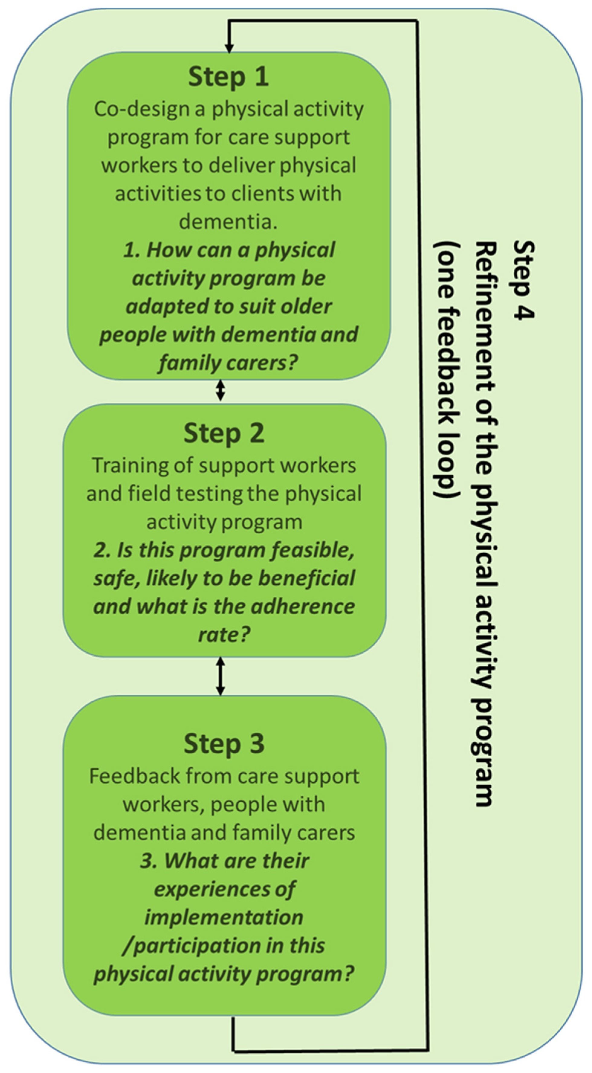 Program Evaluation and Refinement of the “Safe Functional Home Exercise ...