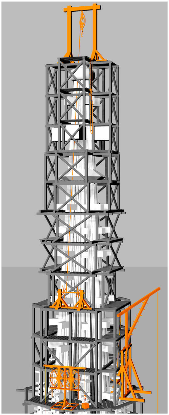 Construction of a Gothic Church Tower: A 3D Visualisation Based on ...
