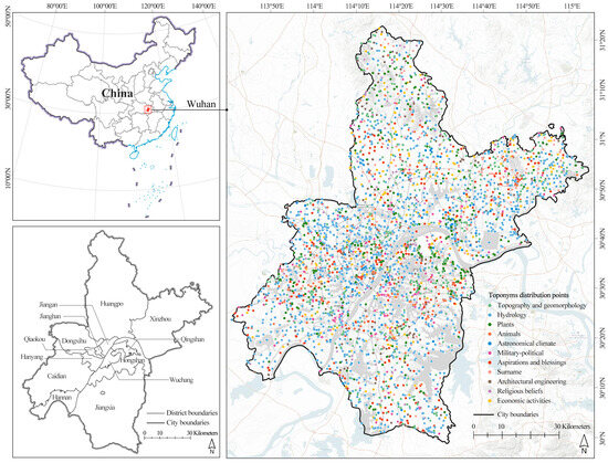 Exploring the Spatial Distribution of Toponyms and Its Correlation with Landscape ...