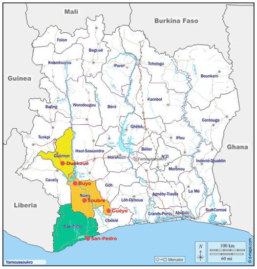 Analysis of the Ricinodendron heudelotii × Theobroma cacao L ...