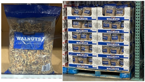 Removing English Walnut (Juglans Regia) Ready-to-Use Shelled Walnuts ...