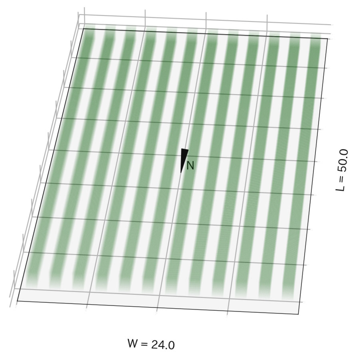 Simulating the Photosynthetic and Annual-Yield Enhancement of a Row ...