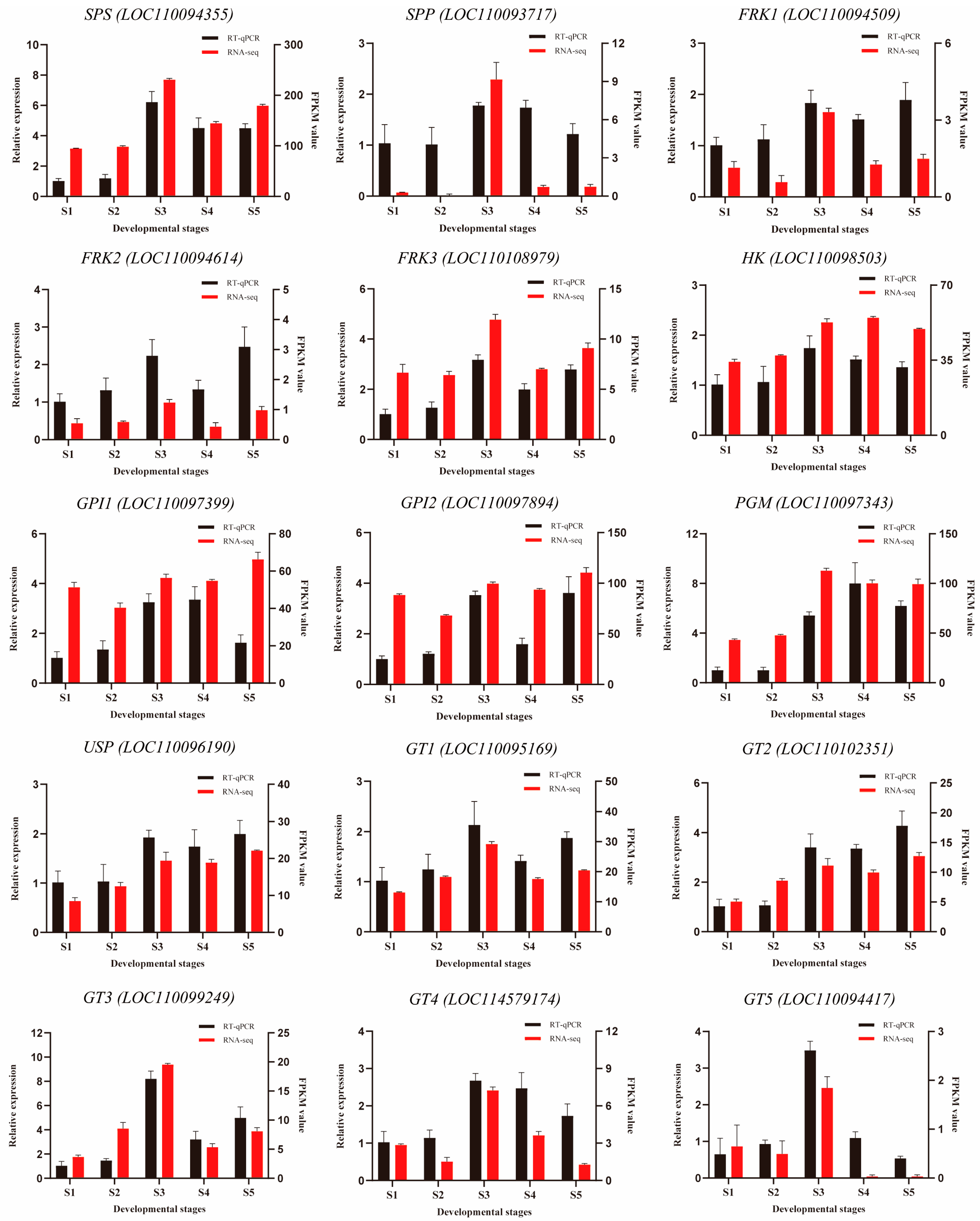 Identification of Potential Key Genes for Stem Polysaccharide Synthesis Based on Transcriptome ...