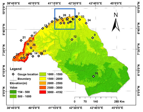 Evaluation of Global Precipitation Products over Wabi Shebelle River ...