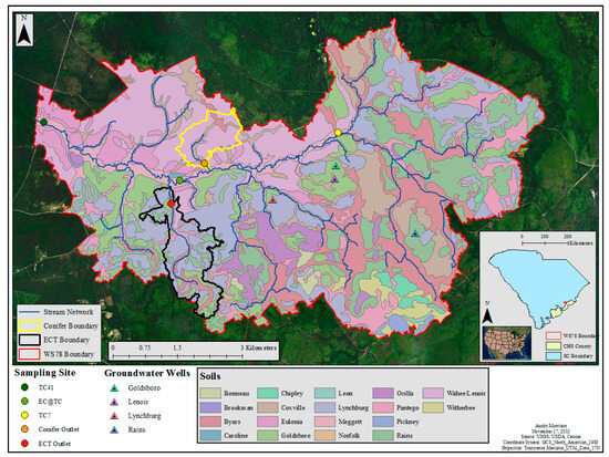 Hydrometeorological Trends in a Low-Gradient Forested Watershed on the ...