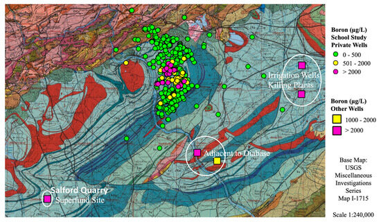 Constraining Geogenic Sources of Boron Impacting Groundwater and Wells ...