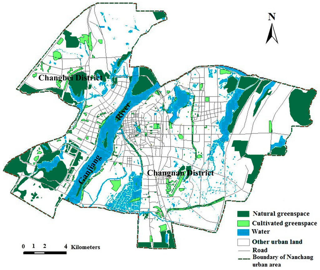 Planning of Green Space Ecological Network in Urban Areas: An Example ...