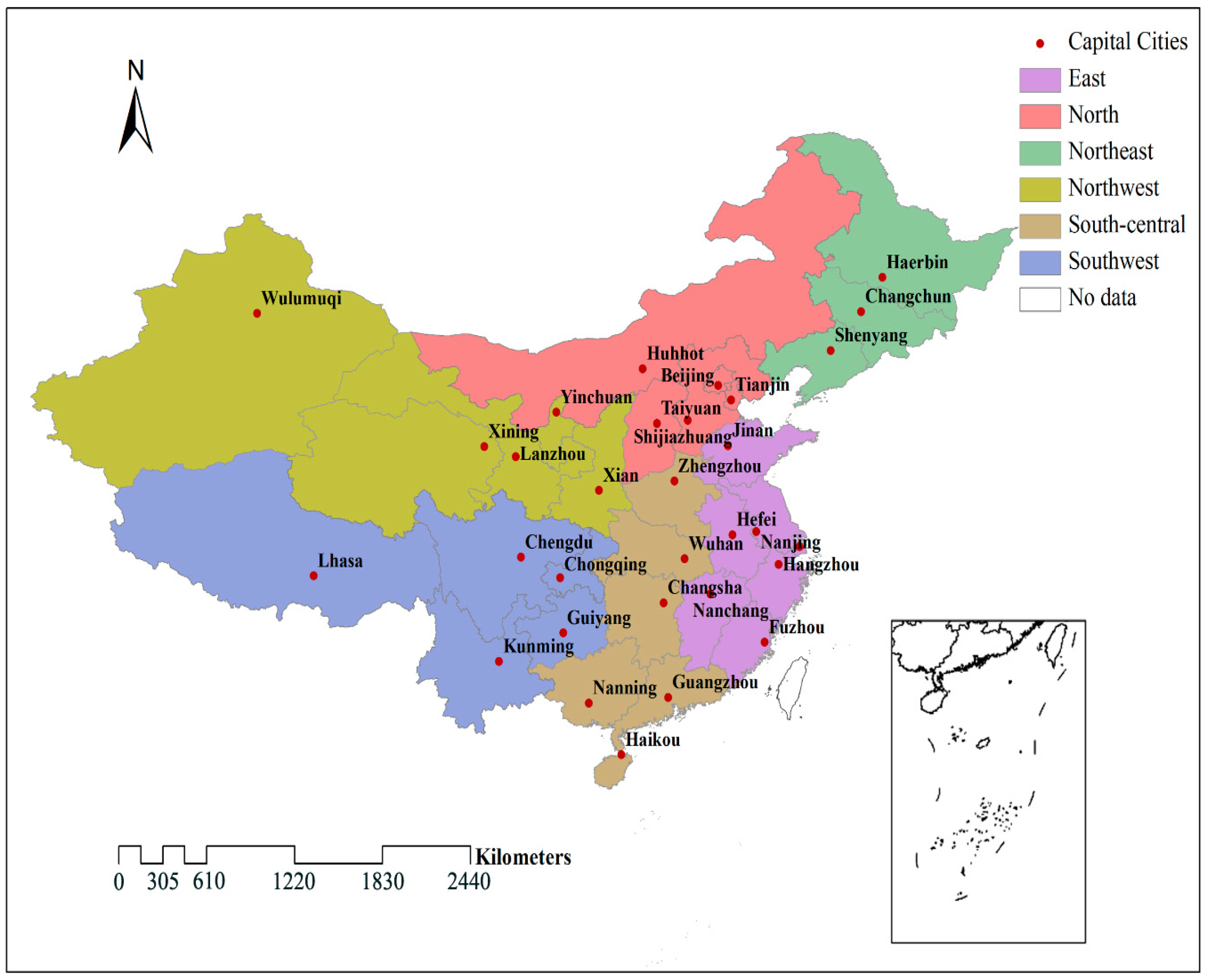 The Spatial-Temporal Characteristics of Air Pollution in China from ...