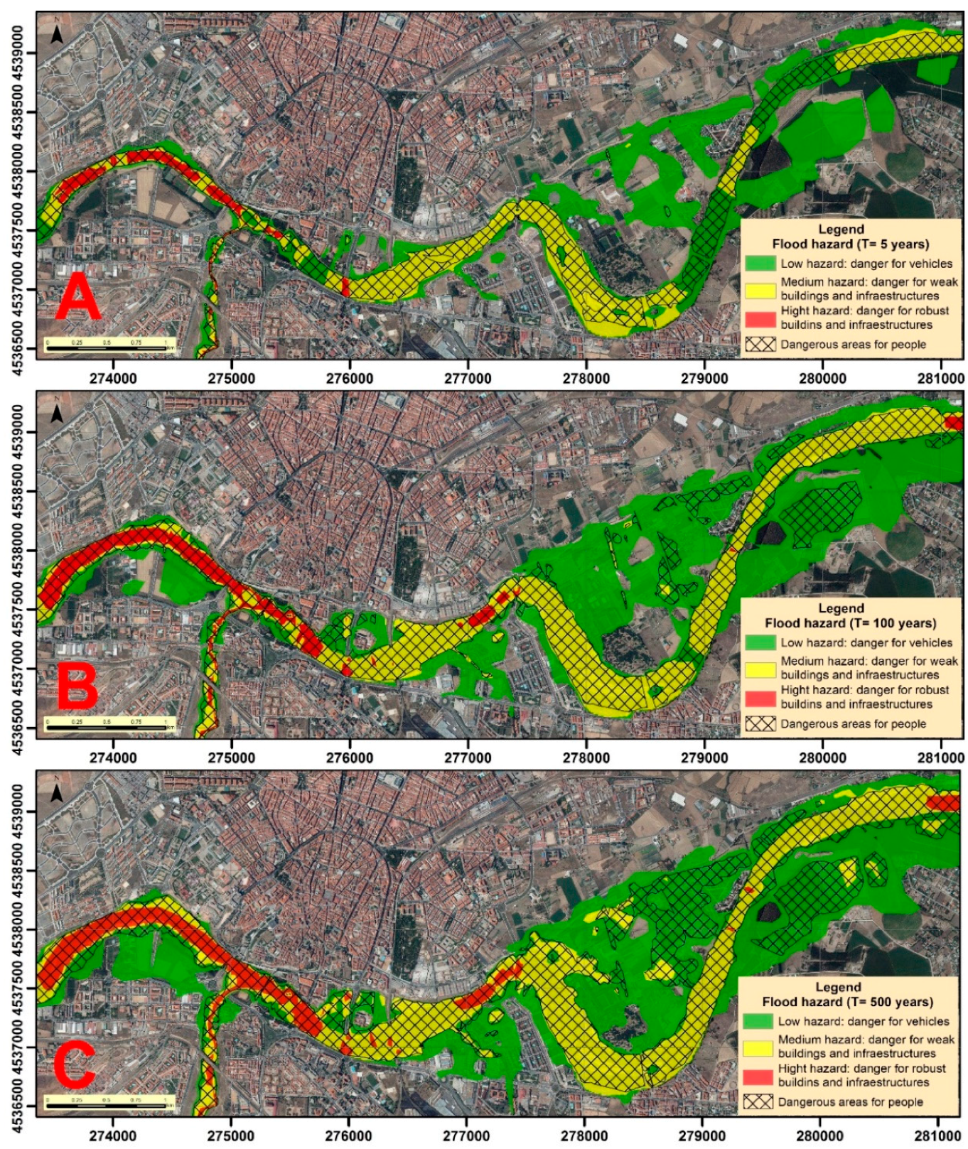 Flood Risk Evaluation in Urban Spaces: The Study Case of Tormes River ...