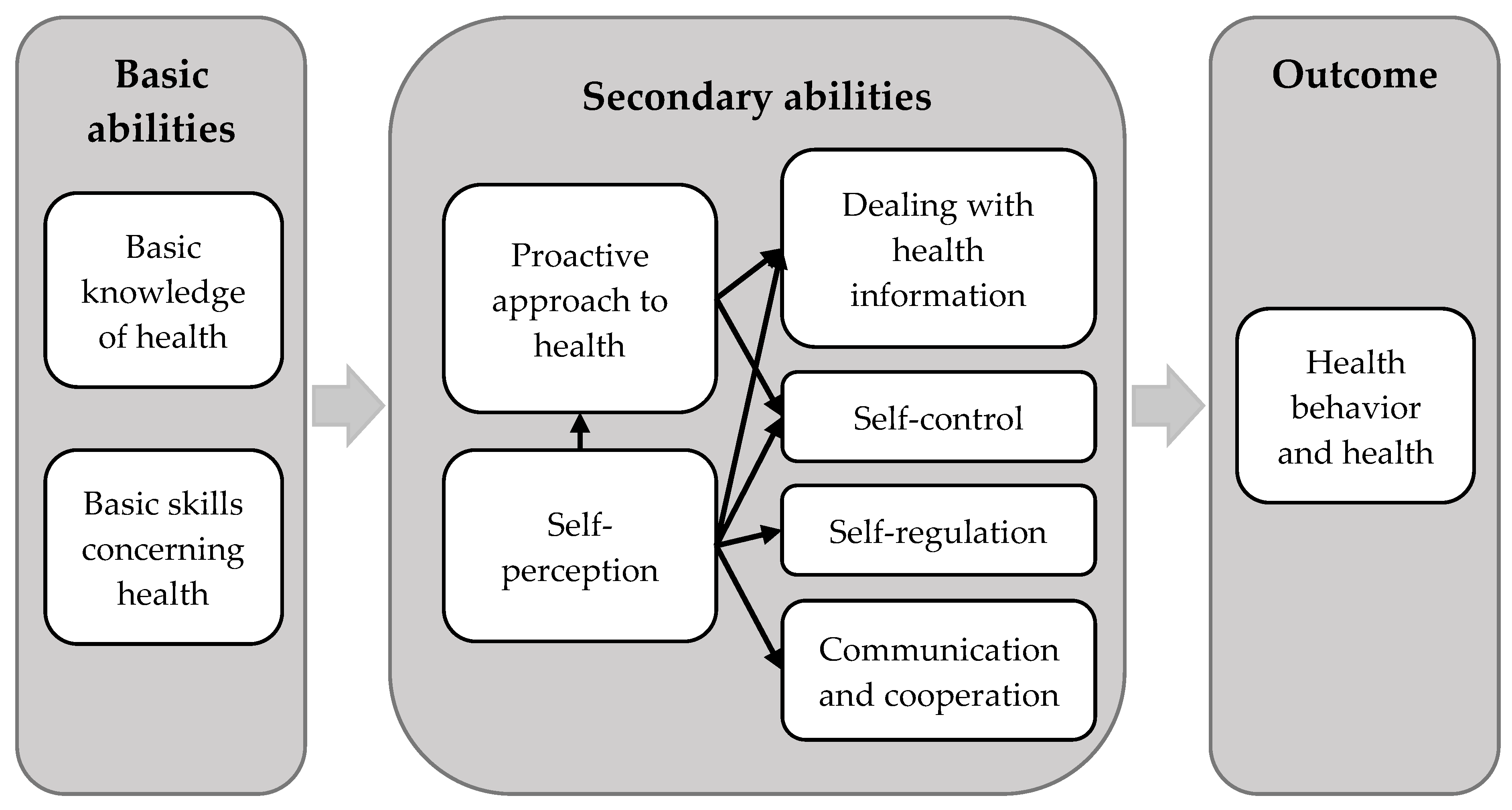 Ijerph Free Full Text Influence Of Health Literacy On The Physical