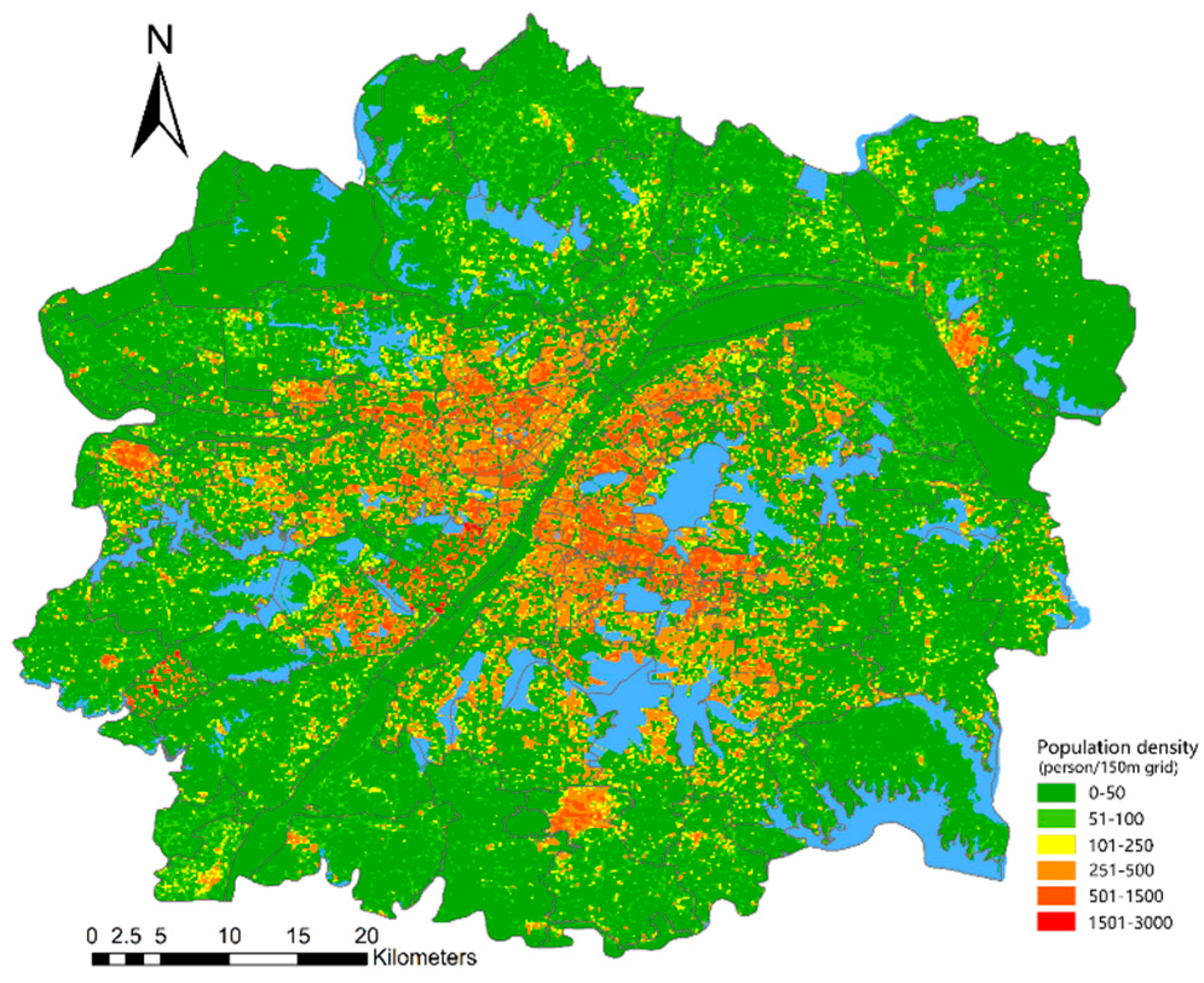 Evaluation of the Fairness of Urban Lakes’ Distribution Based on ...
