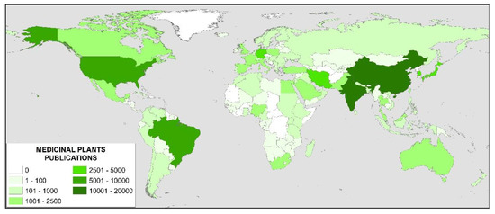 Worldwide Research Trends on Medicinal Plants