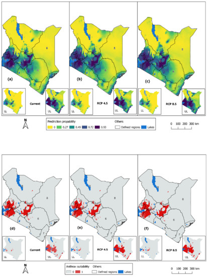 Modeling the Potential Future Distribution of Anthrax Outbreaks under ...