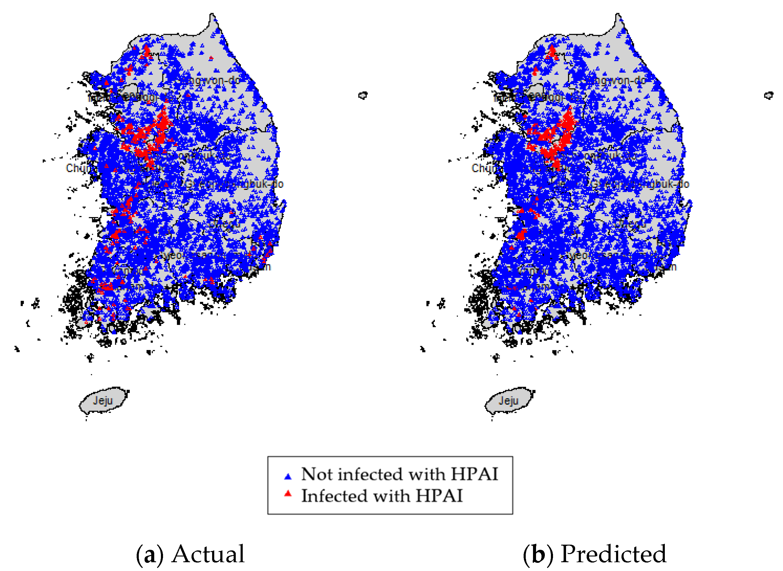 Analyzing Spatial Dependency of the 2016–2017 Korean HPAI Outbreak to ...