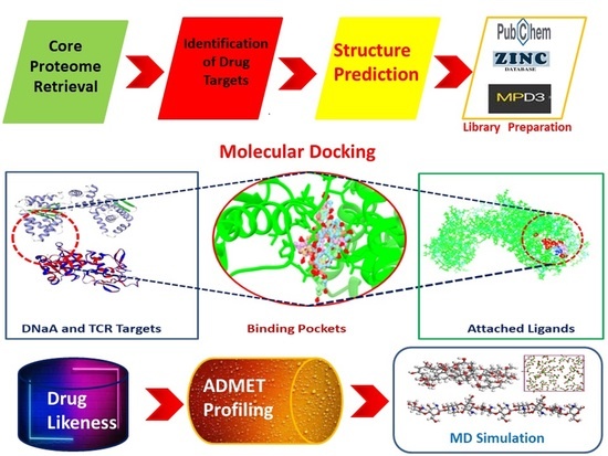 IJERPH | Free Full-Text | In Silico Core Proteomics and Molecular Docking Approaches for the ...
