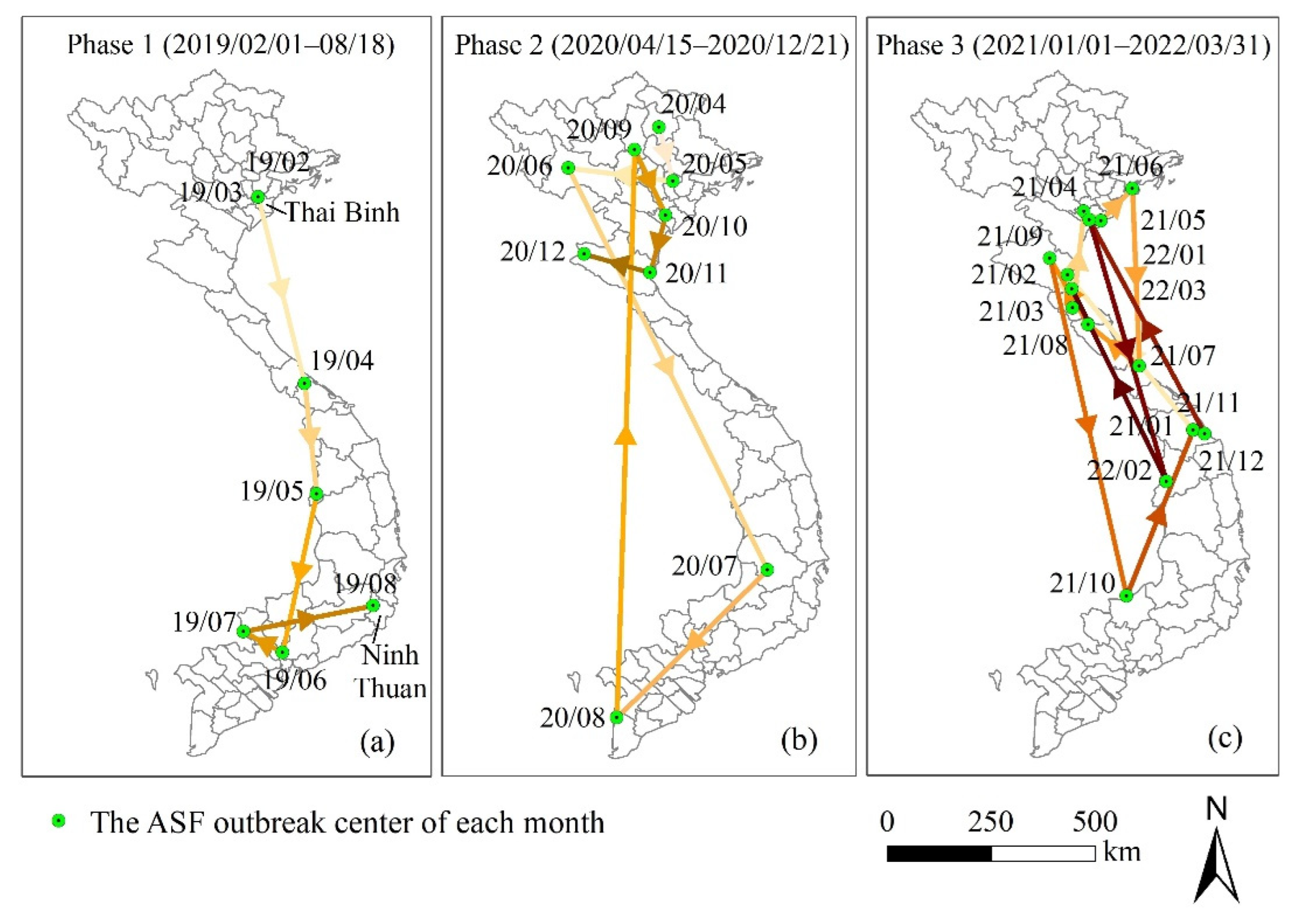 IJERPH | Free Full-Text | Temporal and Spatial Evolution of the African ...