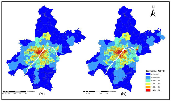 Evaluating Locational Preference of Urban Activities with the Time ...