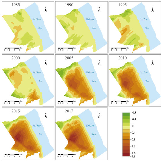 Temporal and Spatial Changes in the Material Exchange Function of ...