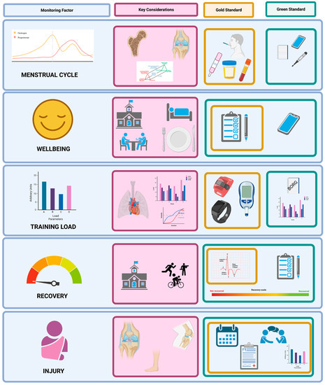 Training, Wellbeing and Recovery Load Monitoring in Female Youth Athletes