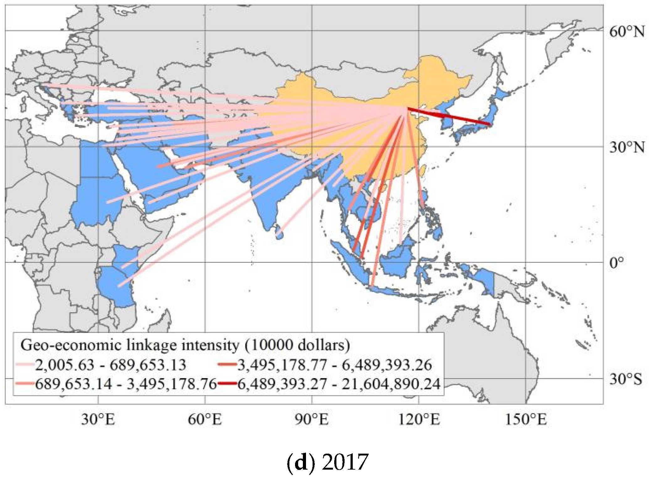 Geo-Economic Linkages between China and the Countries along the 21st ...