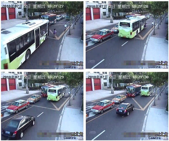 A Research on Accident Reconstruction of Bus–Two-Wheeled Vehicle Based ...