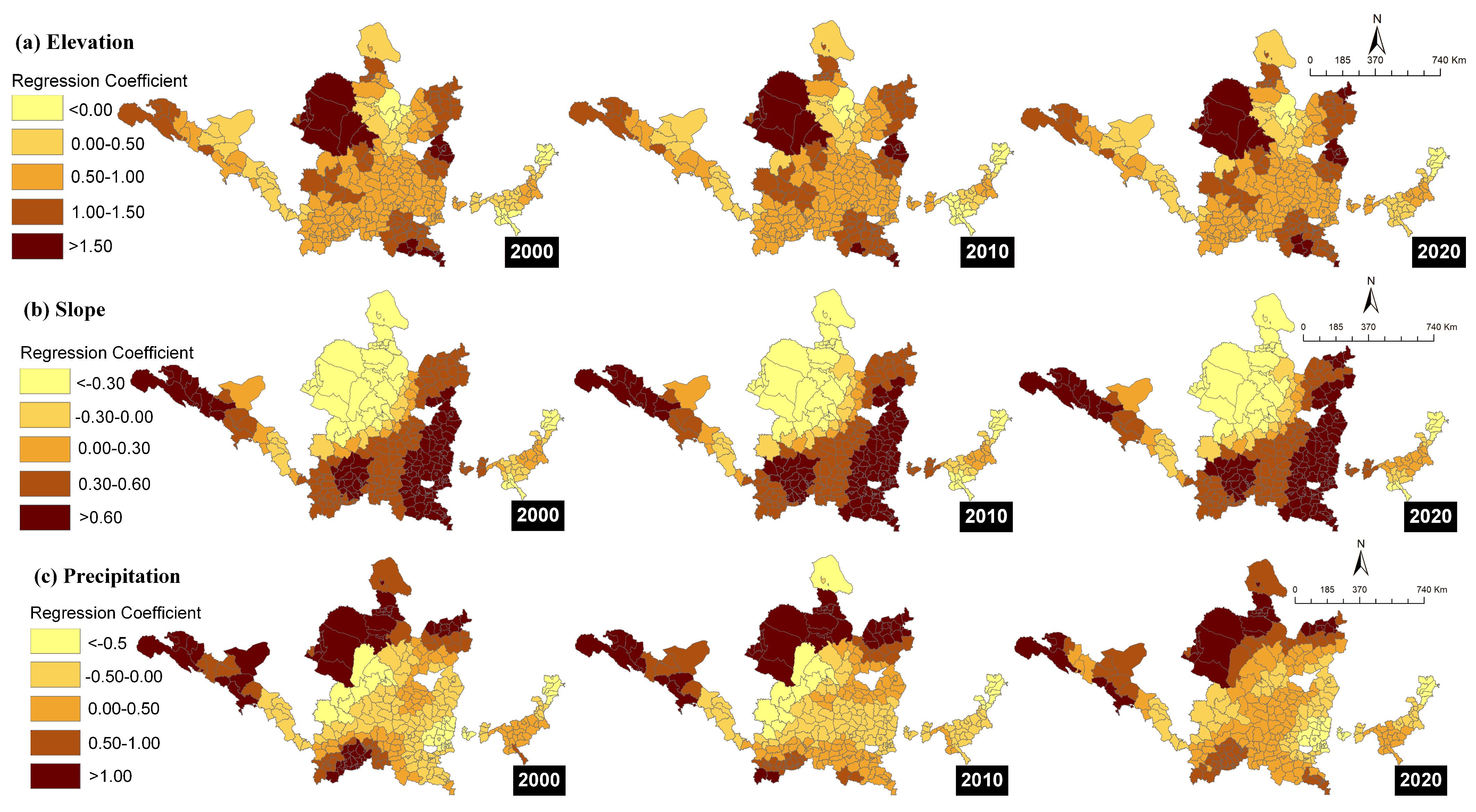 Spatial-Temporal Patterns of Ecosystem Services Supply-Demand and Influencing Factors: A Case ...