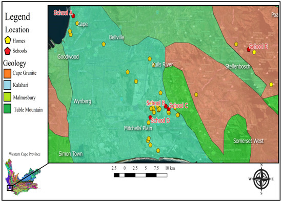 Indoor Radon Levels in Homes and Schools in the Western Cape, South ...