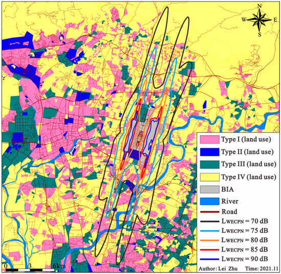 Aircraft Noise Reduction Strategies and Analysis of the Effects