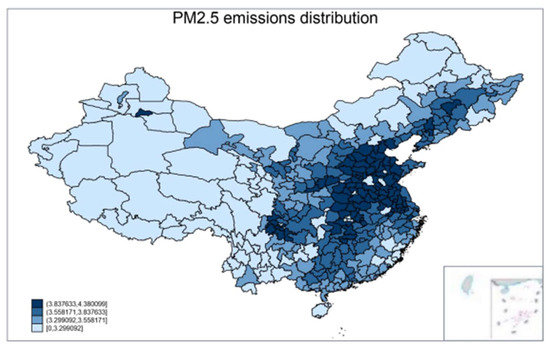 Spatial Effects of Digital Transformation, PM2.5 Exposure, Economic ...