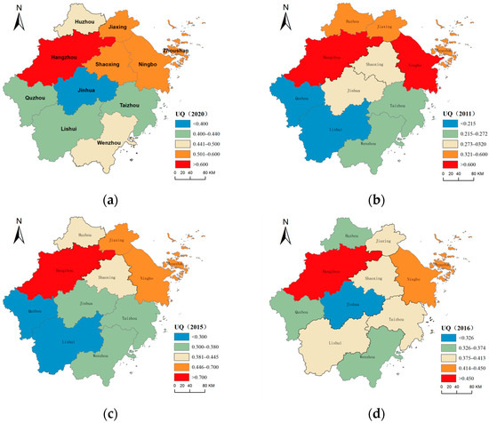 IJERPH | Free Full-Text | Analysis of the Spatial-Temporal Evolution of Urbanization Quality in ...