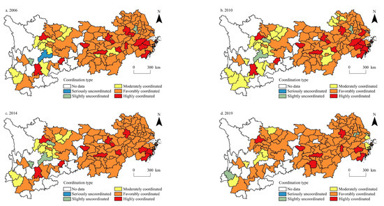 Spatio-Temporal Coupling Evolution of Urbanisation and Carbon Emission in the Yangtze River ...