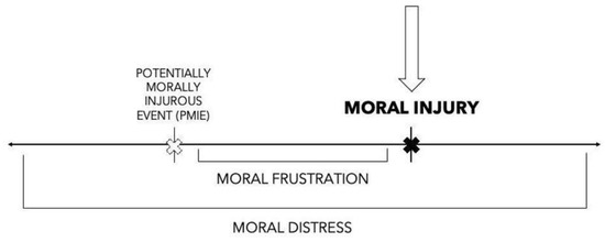The Association of Moral Injury and Healthcare Clinicians’ Wellbeing: A ...