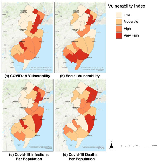 Development of a COVID-19 Vulnerability Index (CVI) for the Counties and Residents of New Jersey ...