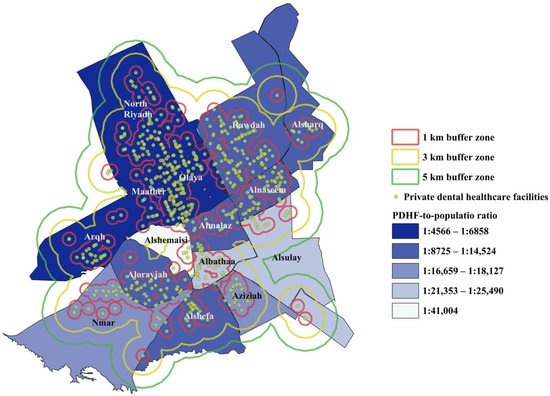 Distribution of Private Dental Healthcare Facilities in Riyadh City: A ...