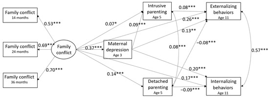 Early Family Conflict and Behavioral Outcomes in Children from Low ...