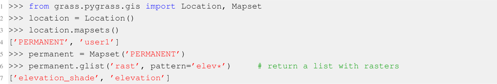 Pygrass: An Object Oriented Python Application Programming Interface (API) for Geographic ...