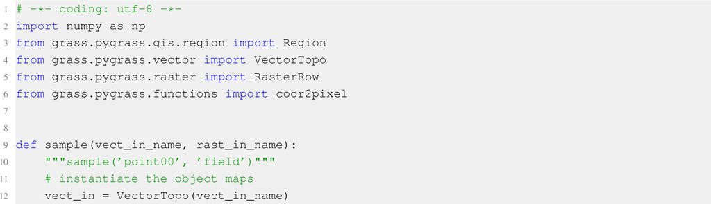 Pygrass: An Object Oriented Python Application Programming Interface (API) for Geographic ...