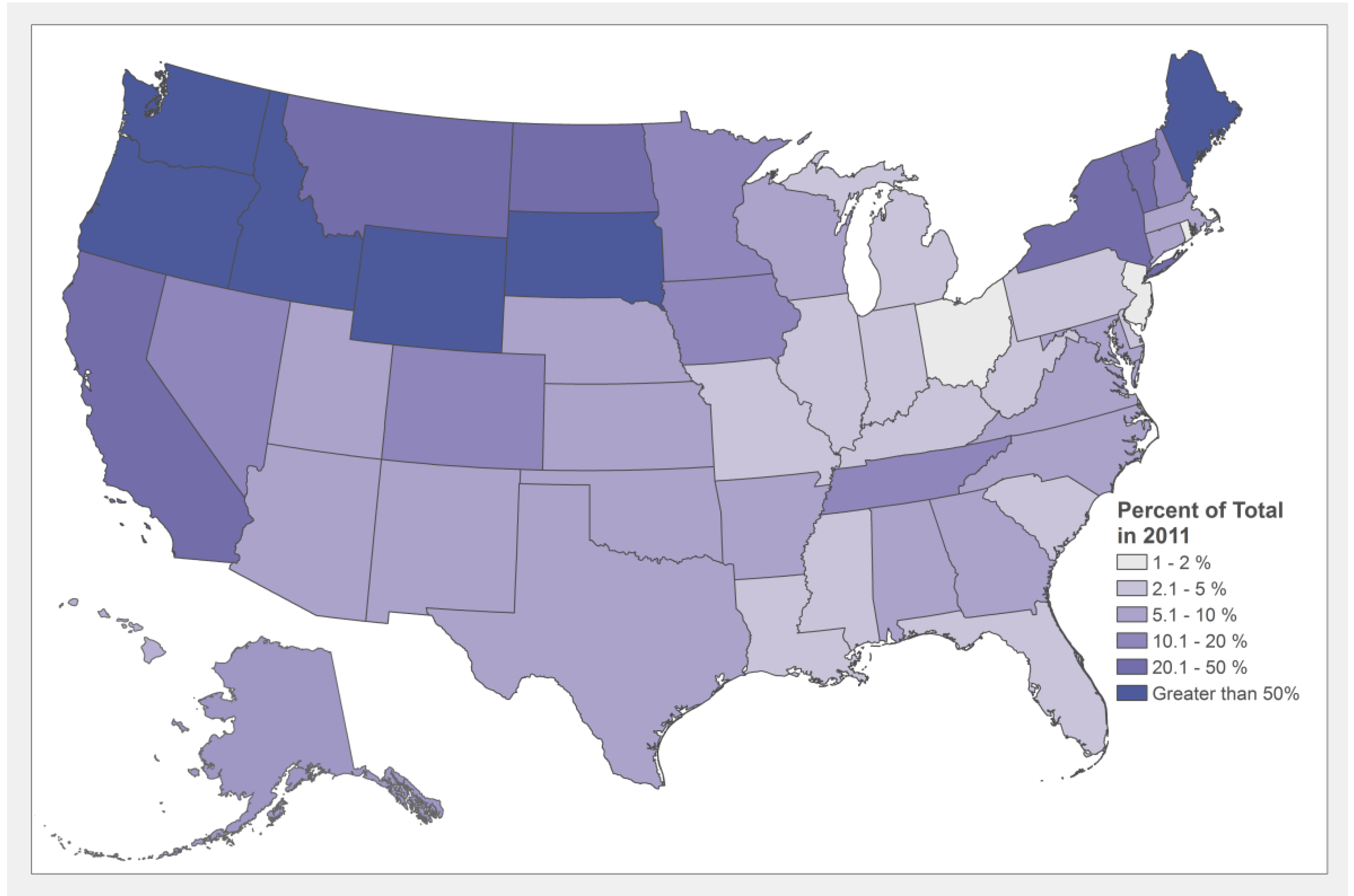 Utilizing GIS to Examine the Relationship Between State Renewable ...