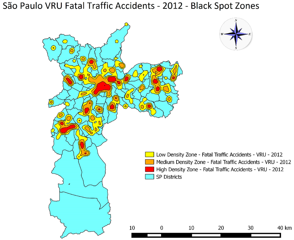 Characterization of Black Spot Zones for Vulnerable Road Users in São ...