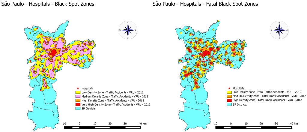 Characterization of Black Spot Zones for Vulnerable Road Users in São ...