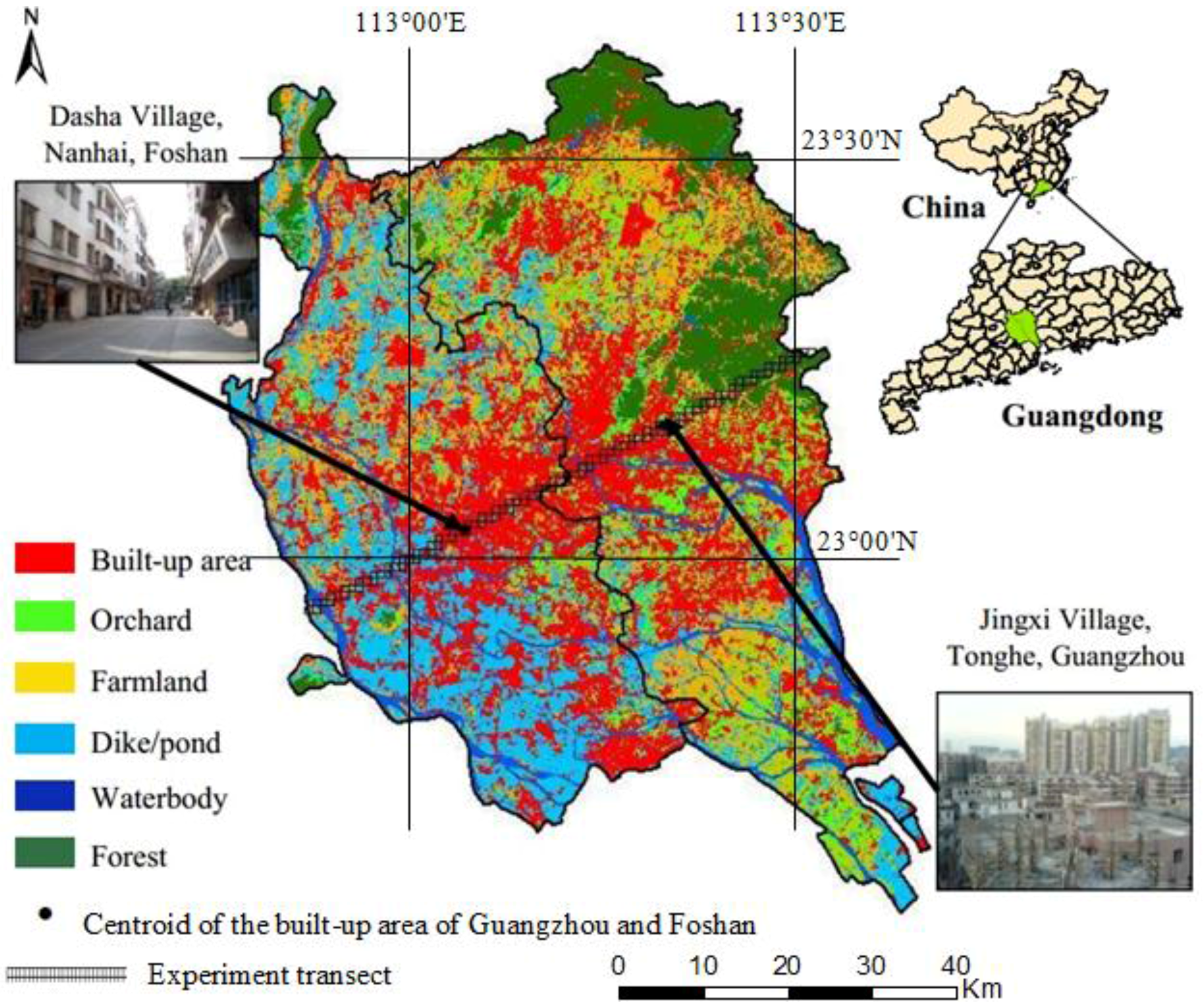 Delineating Urban Fringe Area by Land Cover Information Entropy—An ...